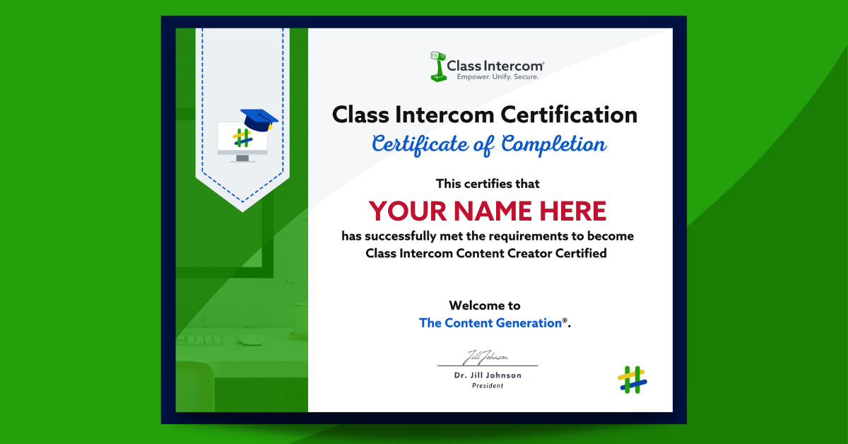 Class Intercom Releases Social Media Certification for School Administrators, Educators ...