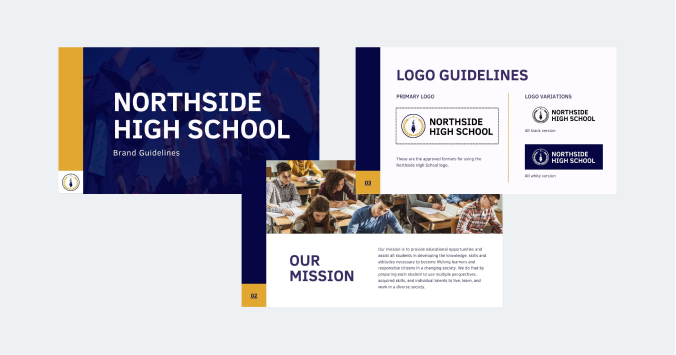Sample School Brand Guidelines | Class Intercom