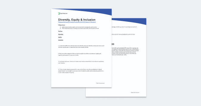 Diversity, Equity & Inclusion Worksheet | Class Intercom